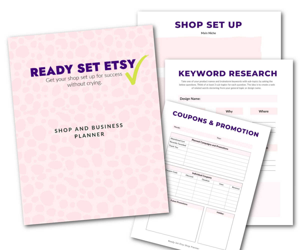 Ready Set Etsy Set Your Etsy Shop up for Success and Start Earning ...
